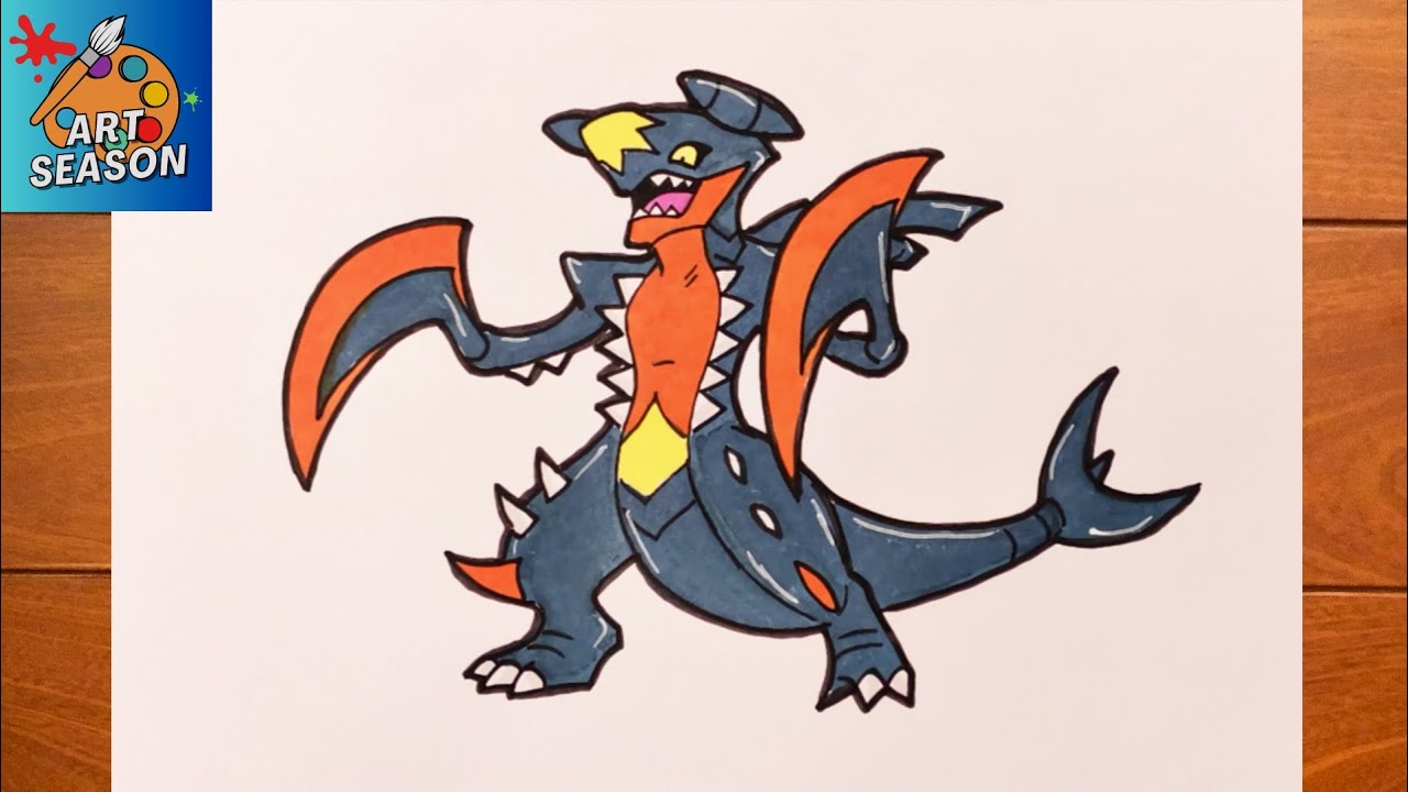 Como Desenhar Mega Garchomp Passo A Passo Deck Tech Standard: