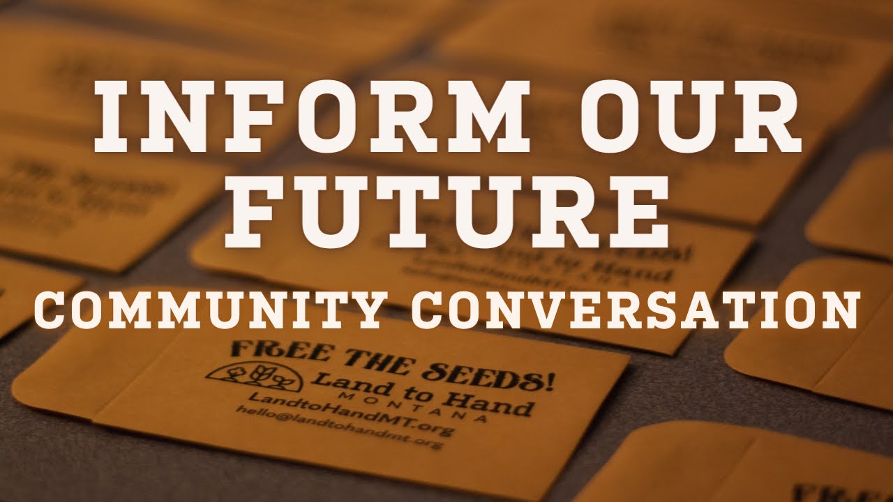 Community Conversation - Inform Our Future - YouTube