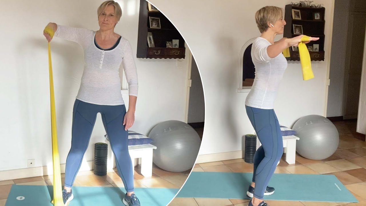 Strength workout to improve posture with PT Zana Morris - YouTube