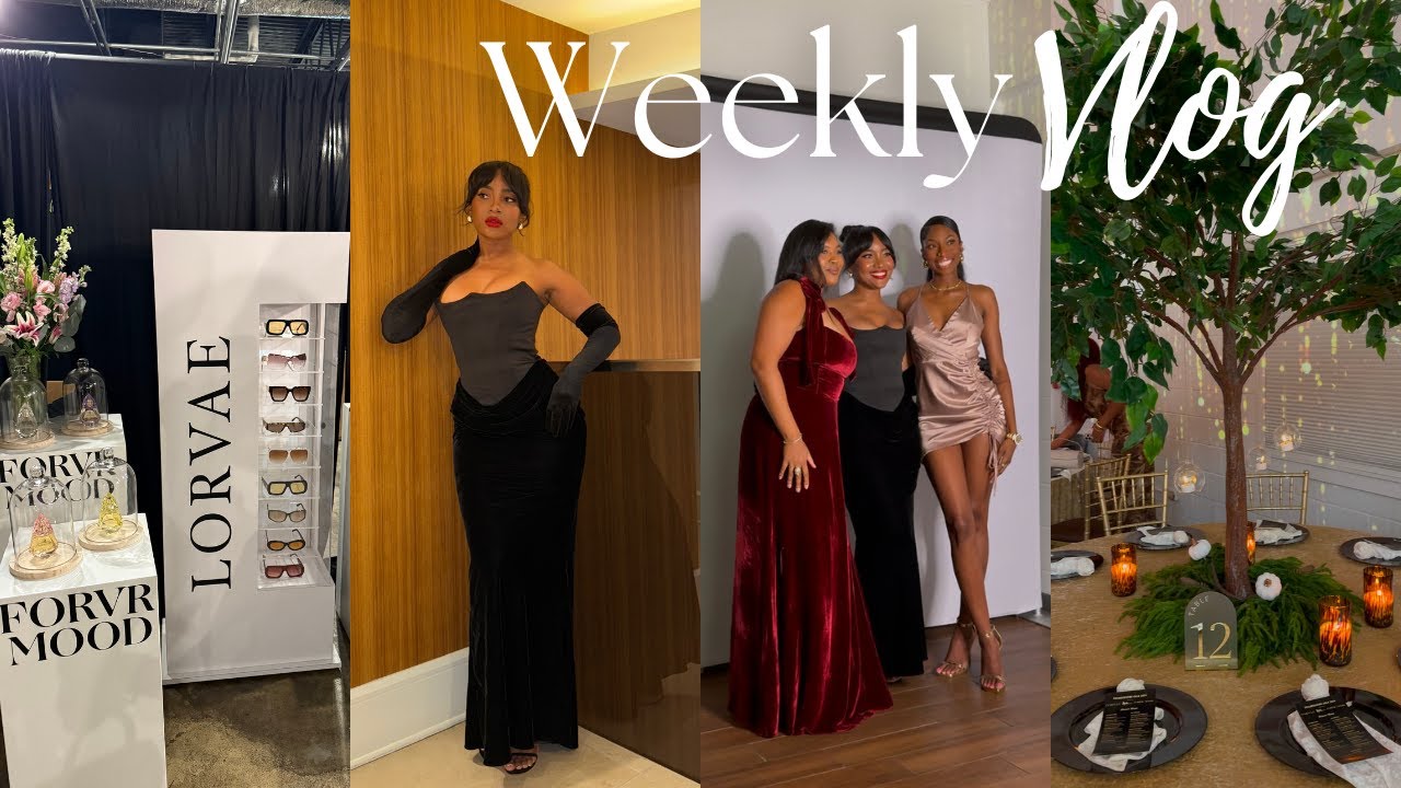 Weekly Vlog: Inside an influencer event | LYS Beauty Friendsgiving Gala ...
