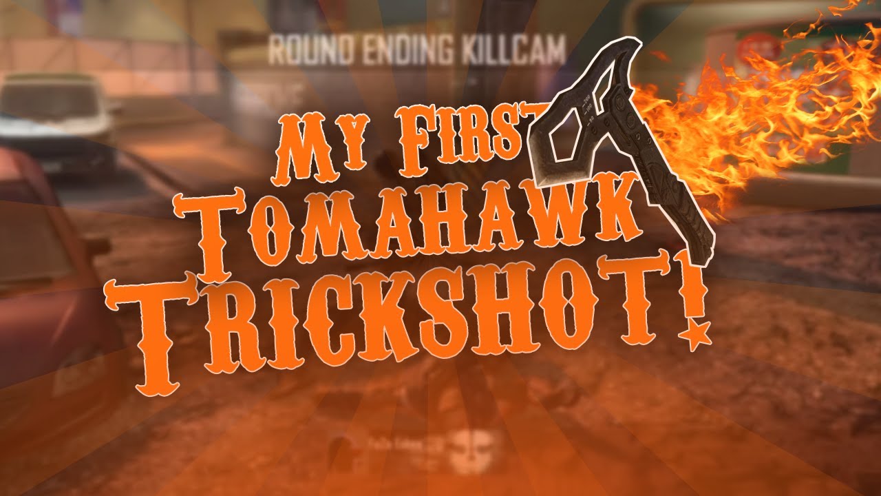 FaZe Eskee: My First Tomahawk Trickshot! - YouTube
