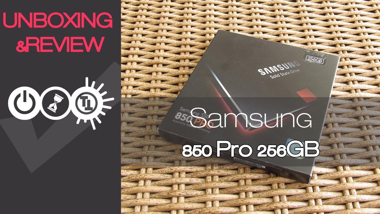 Samsung 850 Pro Review & Unboxing - YouTube