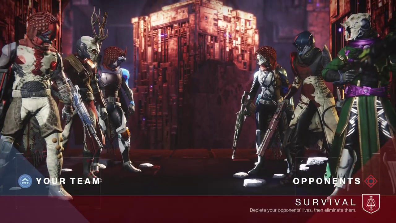 Destiny 2 Survival 3v3 on The Burnout - YouTube