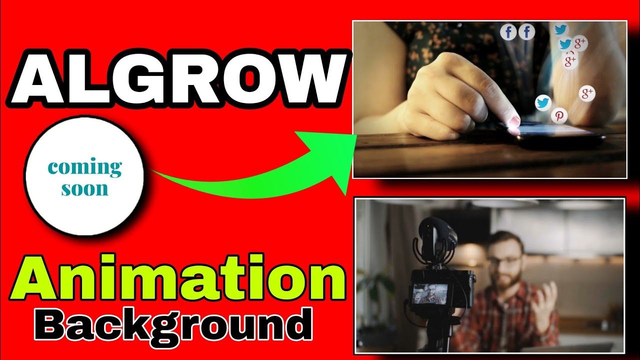 Algrow Animation background (Download in 2 min) - YouTube
