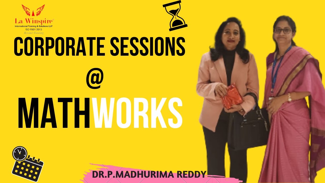 Corporate Sessions @ Mathworks || Dr.P.Madhurima Reddy - YouTube