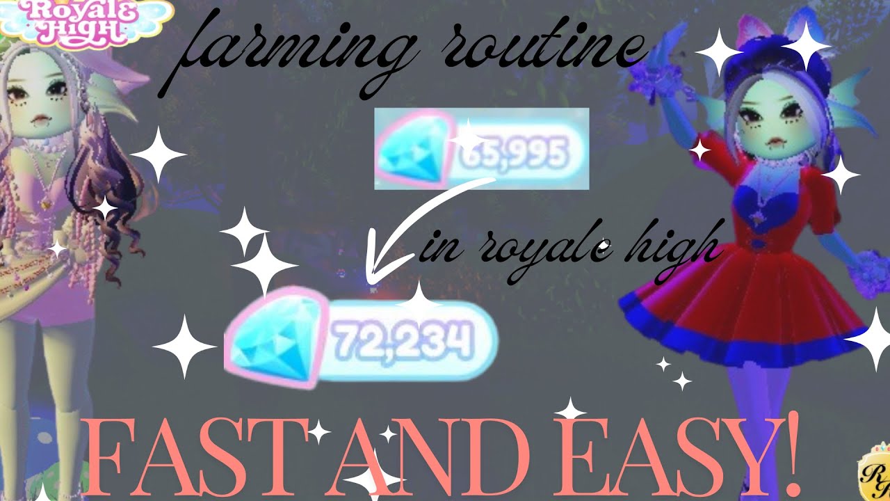 BEST FARMING ROUTINE IN ROYALE HIGH||NO GAMEPASSES NEEDED - YouTube