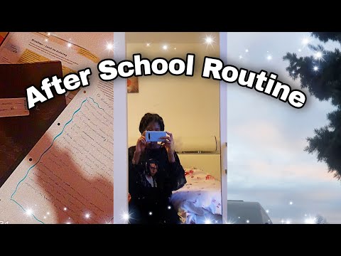 My Afterschool Night Routine:)