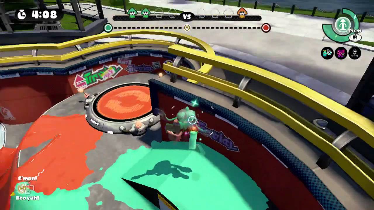 Splatoon: Blackbelly Skatepark glitch! (both sides) - YouTube