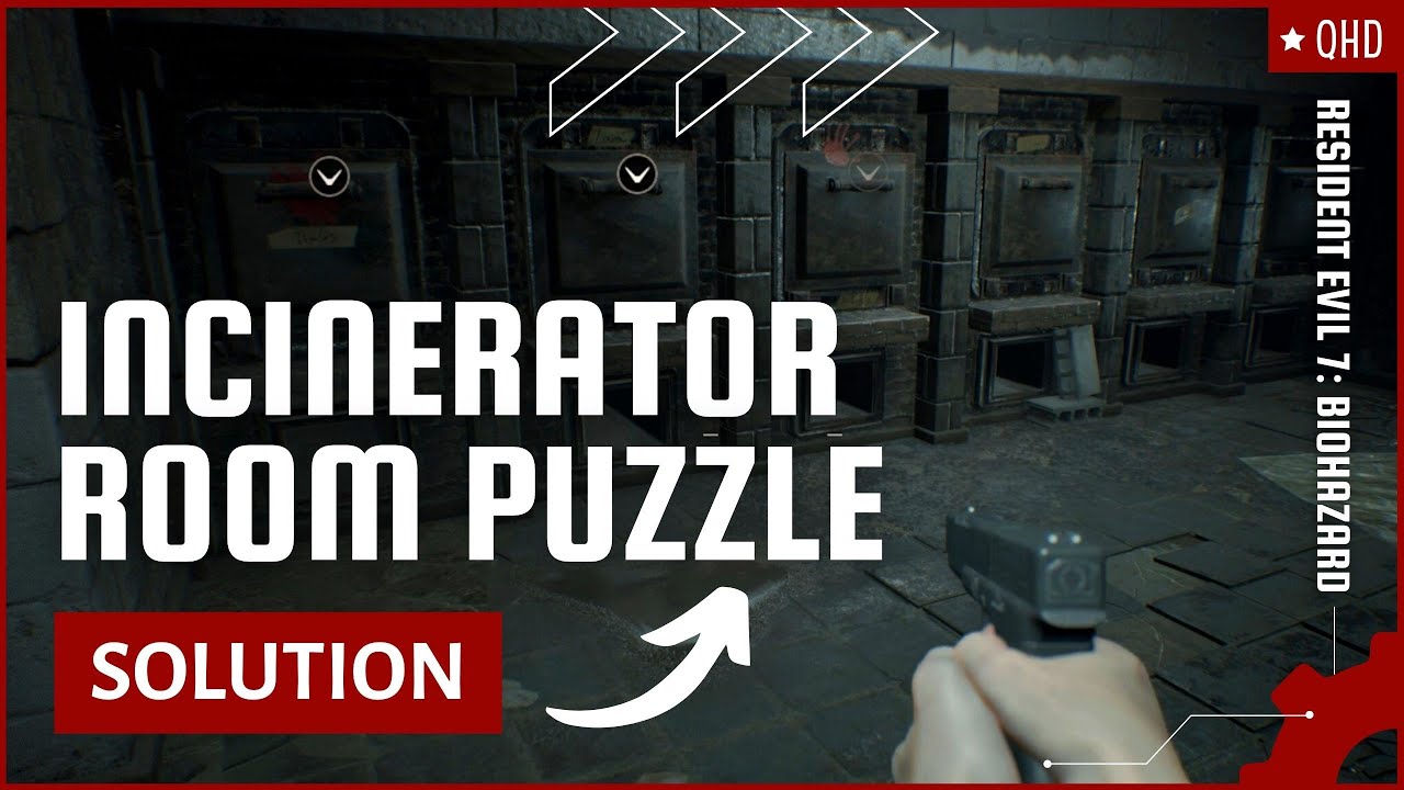 Solve Incinerator Room Puzzle | Get Dissection Room Key | Resident Evil ...