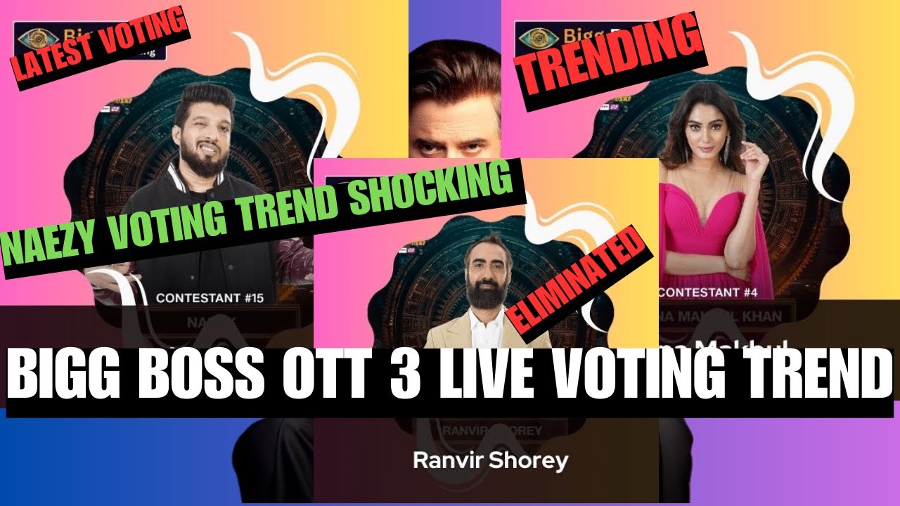 BIGG BOSS OTT SEASON 3 LIVE || LIVE BB OTT 3 REVIEW || SHOCKING VOTING ...