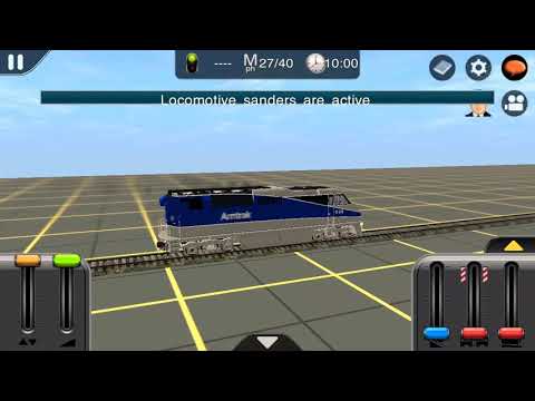 Trainz: the flying F59PHI - YouTube