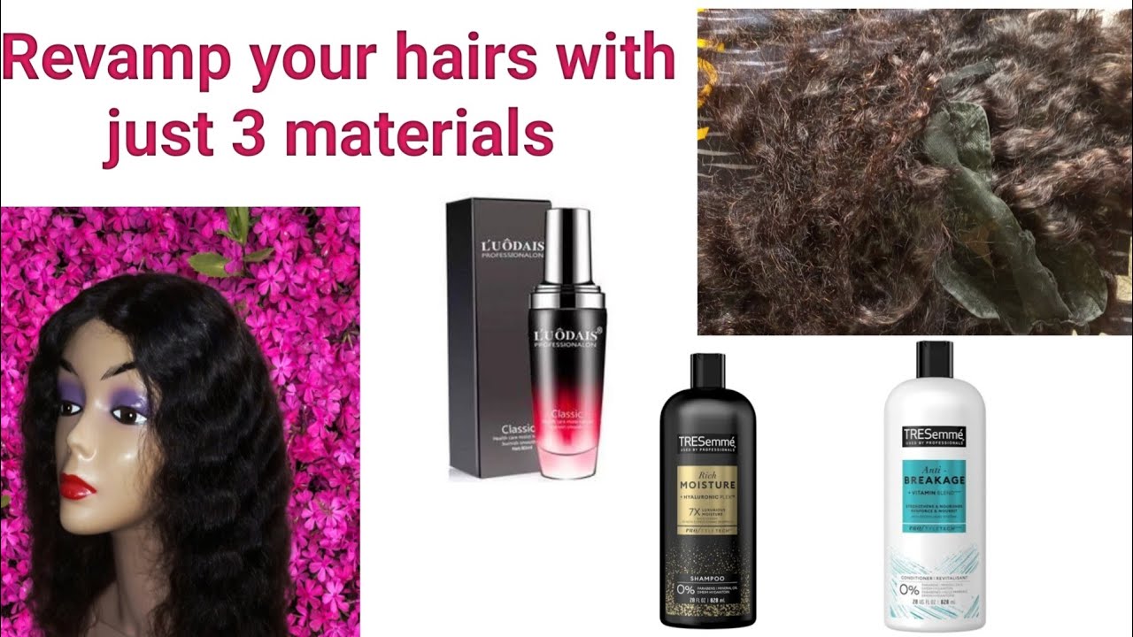 Beginner friendly method to revamp hair | revive your hair with 3 ...