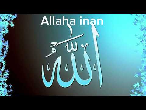 Allaha inan
