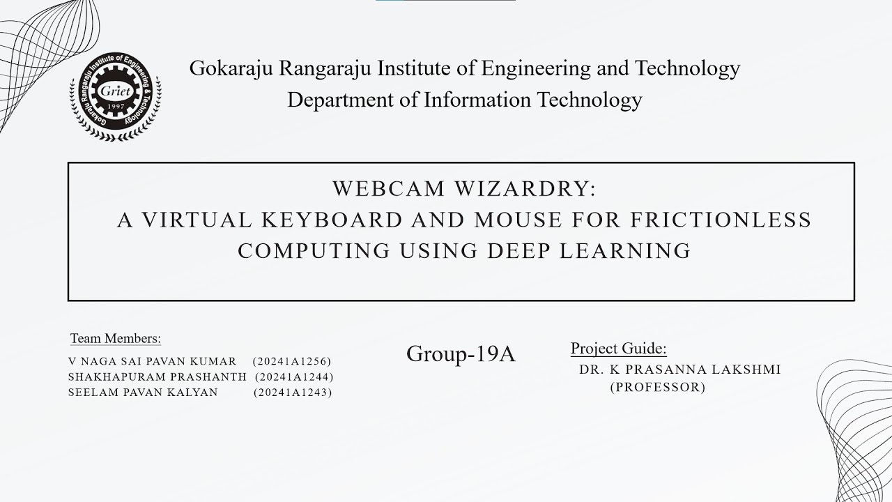 GRIET IT-A 2020-2024 MINI PROJECT-19A - YouTube