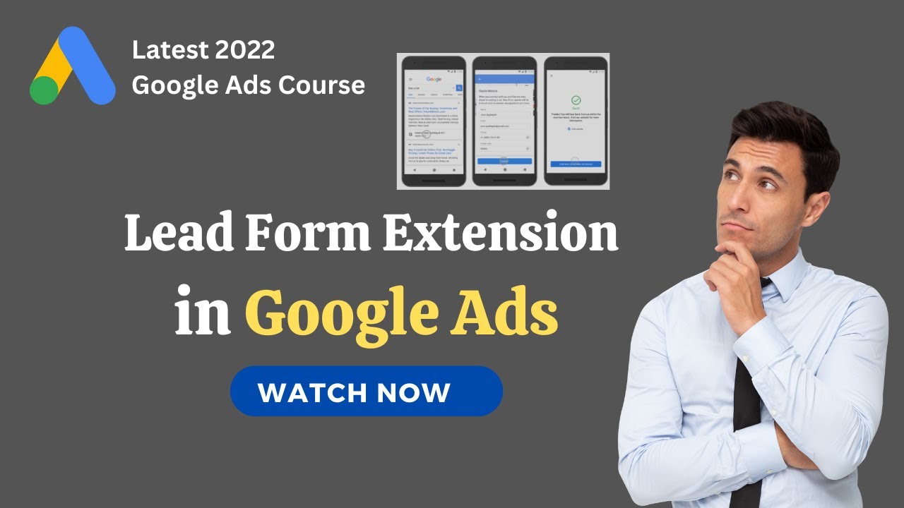 Lead Form Extension | Lead Generation Google ads | Google Lead ...