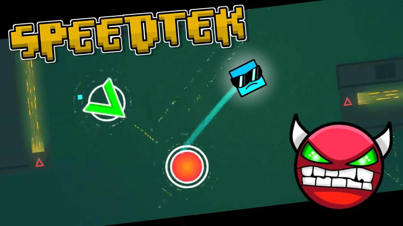 First Platformer HARD demon! (SpeedTek 100%) | Geometry Dash - YouTube