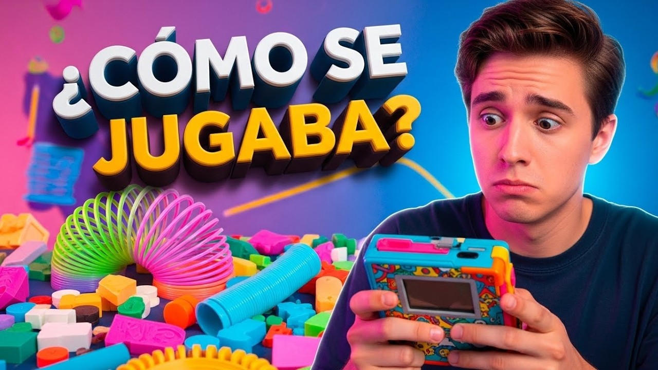Juguetes de los 90 que NADIE sabe cómo usar Nostalgia y Caos - YouTube