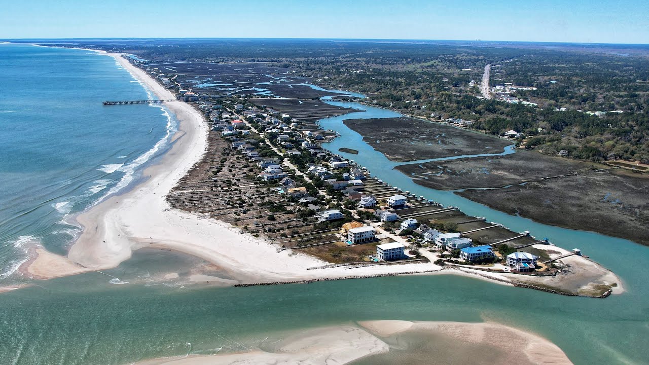Pawleys Island North Point Aerial Tour - Pawleys Island, SC - YouTube