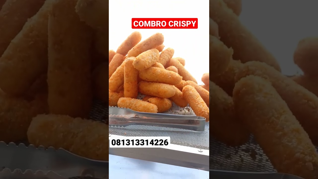 Combro crispy, adalah makanan olahan tradisional khas jawa barat, - YouTube