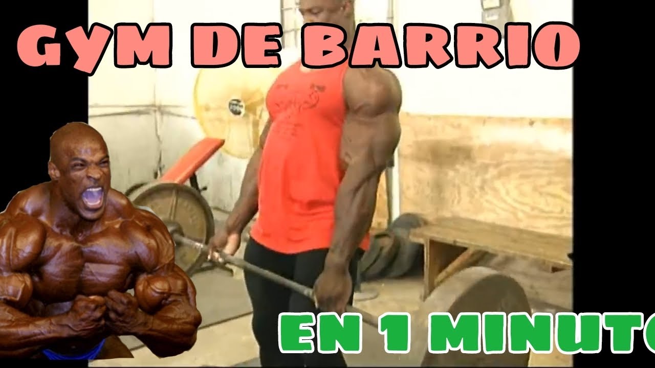 El gym de barrio en 1 minuto! - YouTube