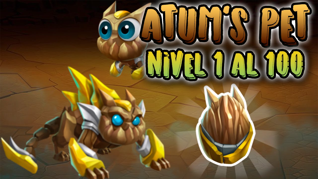 Monster Legends - Atum's Pet (Nivel 1 al 100) + Combate PVP - YouTube