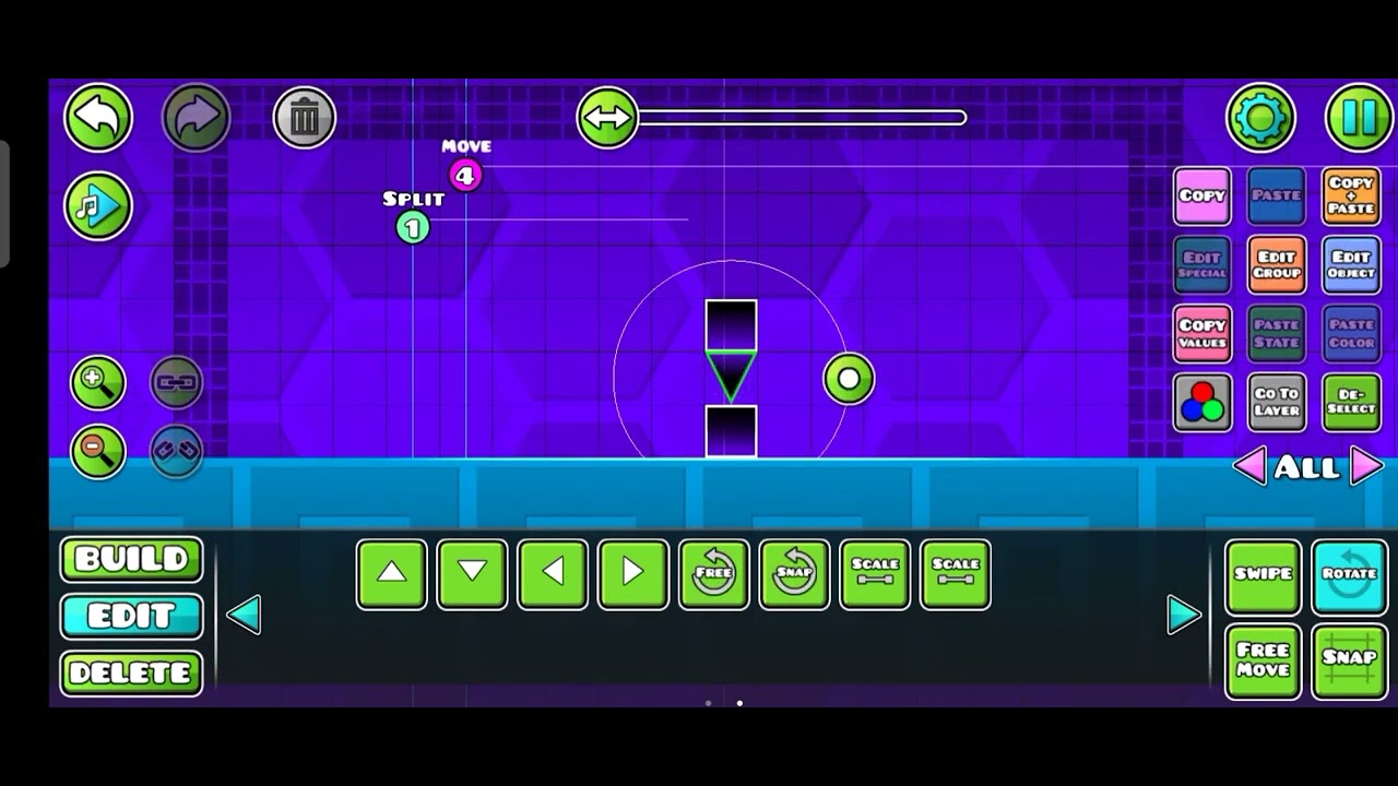 Split Trigger, Geometry dash 2.2 - YouTube