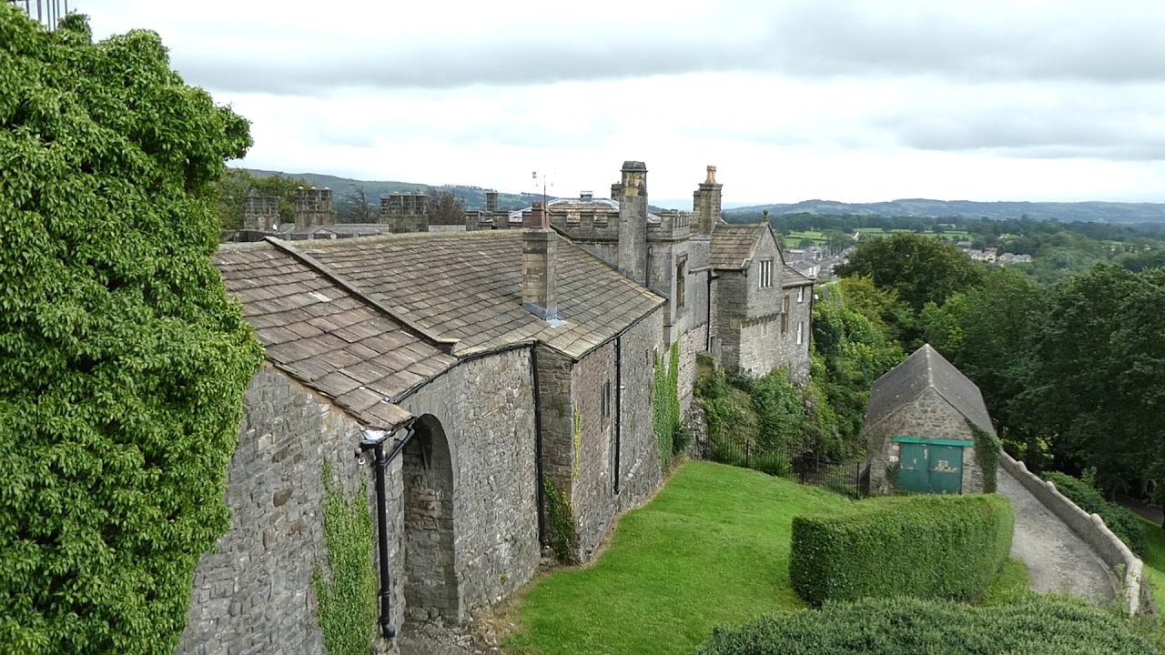 A view from the stairs of Clitheroe Castle. - YouTube