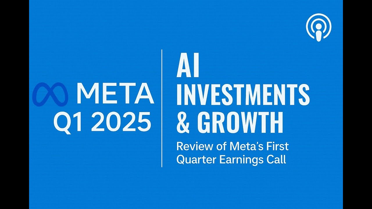 🎙️ Meta Q1 2025 – AI Surge, Threads Growth & Reality Labs Deep Dive ...