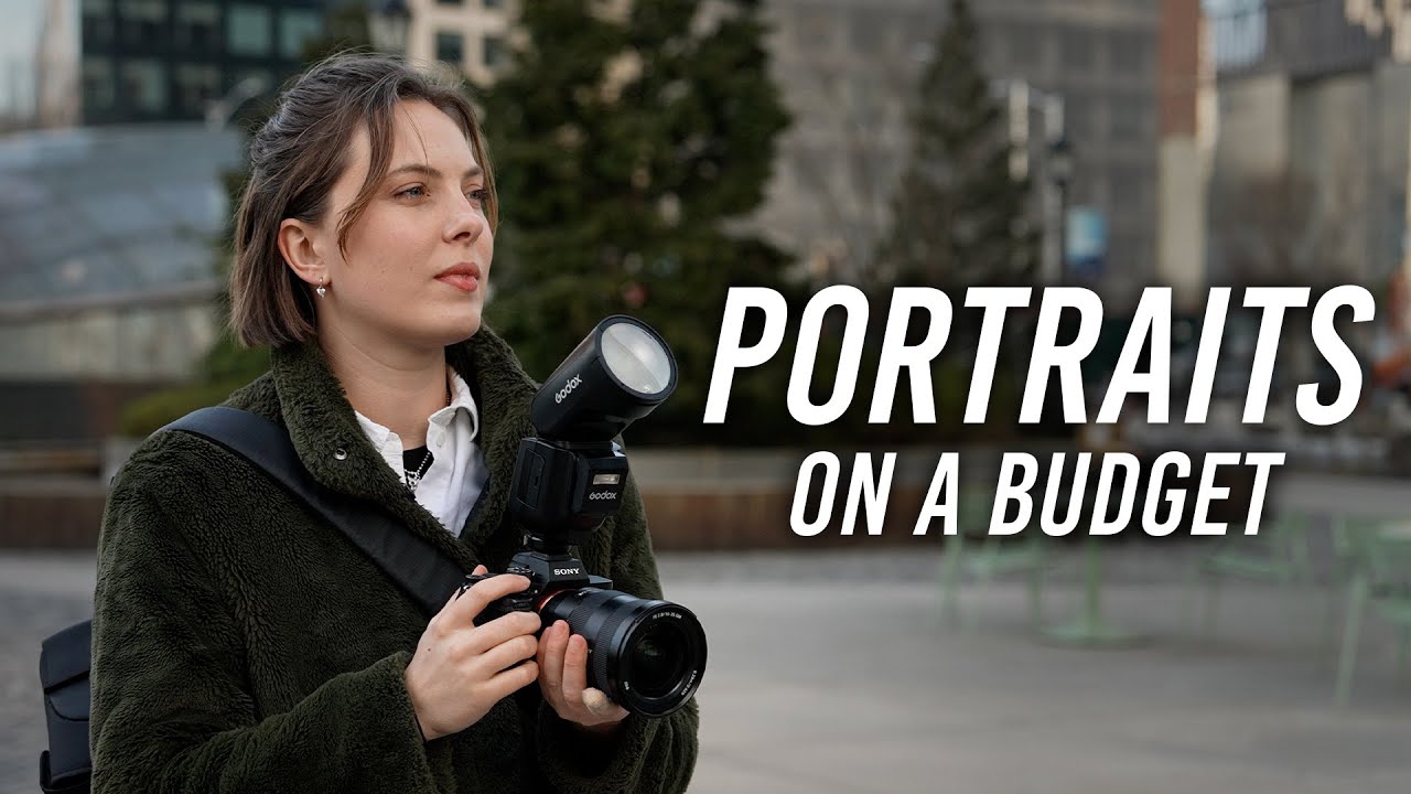 How to Shoot Portraits on a Budget - YouTube