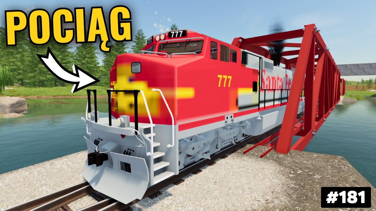 ZBUDOWAŁEM LINIĘ KOLEJOWĄ 👉 0$ START na mapie NO MAN'S LAND #181 - YouTube