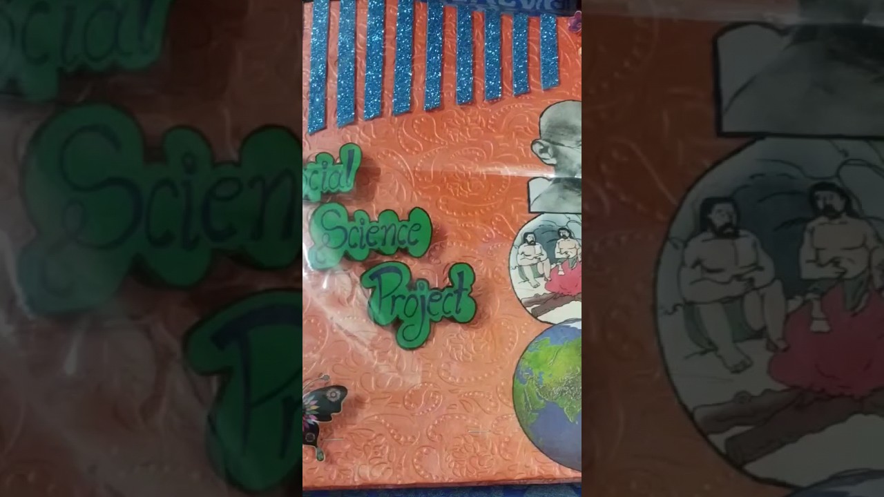 Social issues project file class 10 with ratta maar song - YouTube