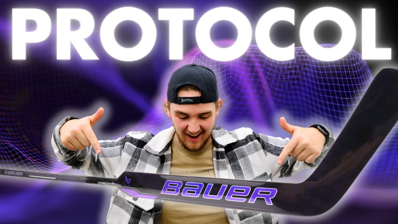 The BEST SHOOTING goalie stick? (Bauer Protocol Goalie Stick Review ...