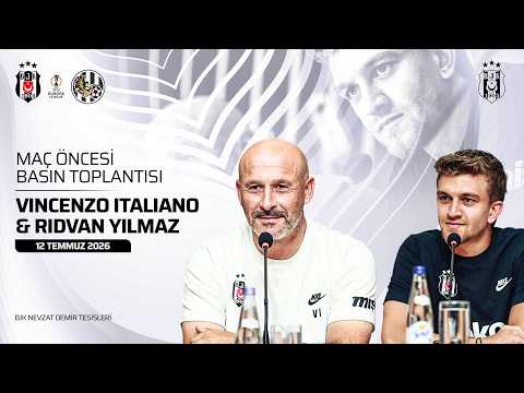 Beşiktaş - Hradec Kralove Maçı Öncesi Basın Toplantısı | Nevzat Demir Tesisleri