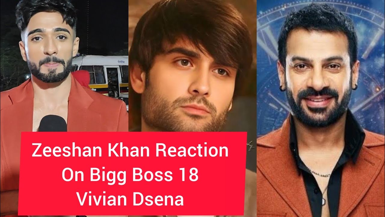 Zeeshan Khan Reaction On Bigg Boss 18,Vivian Dsena,Avinash Mishra and ...