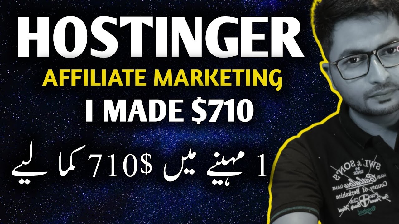 I MADE $710 With Hostinger Affiliate Marketing FOR FREE | EARN MONEY ...