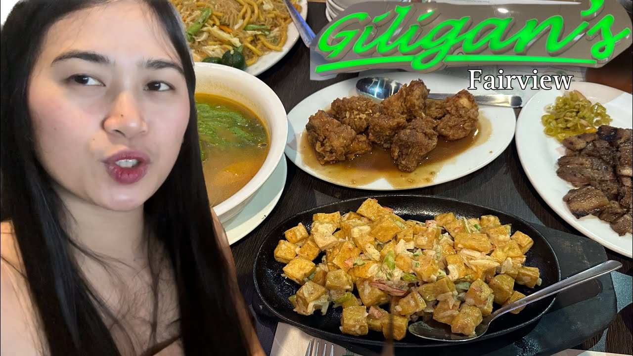 Giligans Restaurant Menu Filipino Food / Sulit Sarap Sisig atbp. SM ...