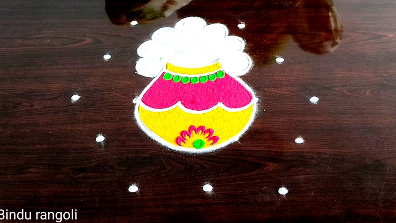 Sankranthi Pongal Special Rangoli Designs/Bhogi Kundala Muggulu/Pongal ...
