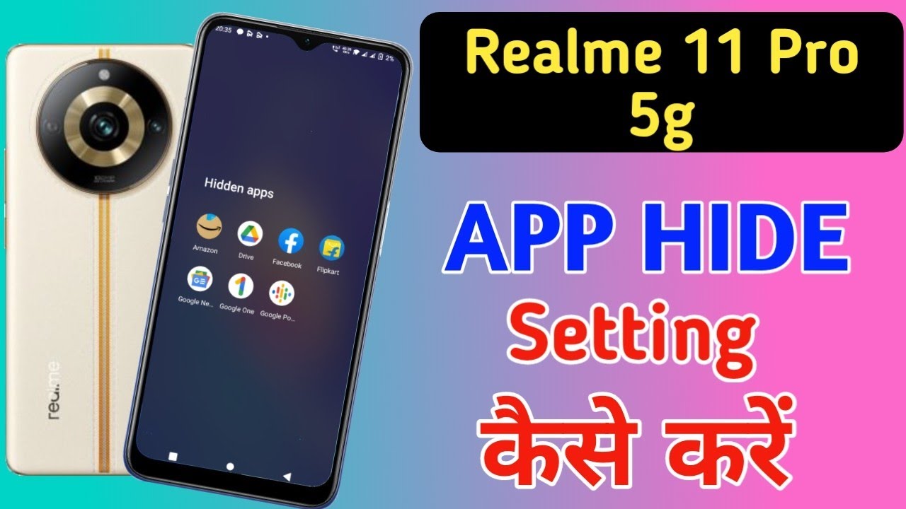 Realme 11 pro 5g me app hide kaise kare/hide apps in Realme 11 pro 5g ...