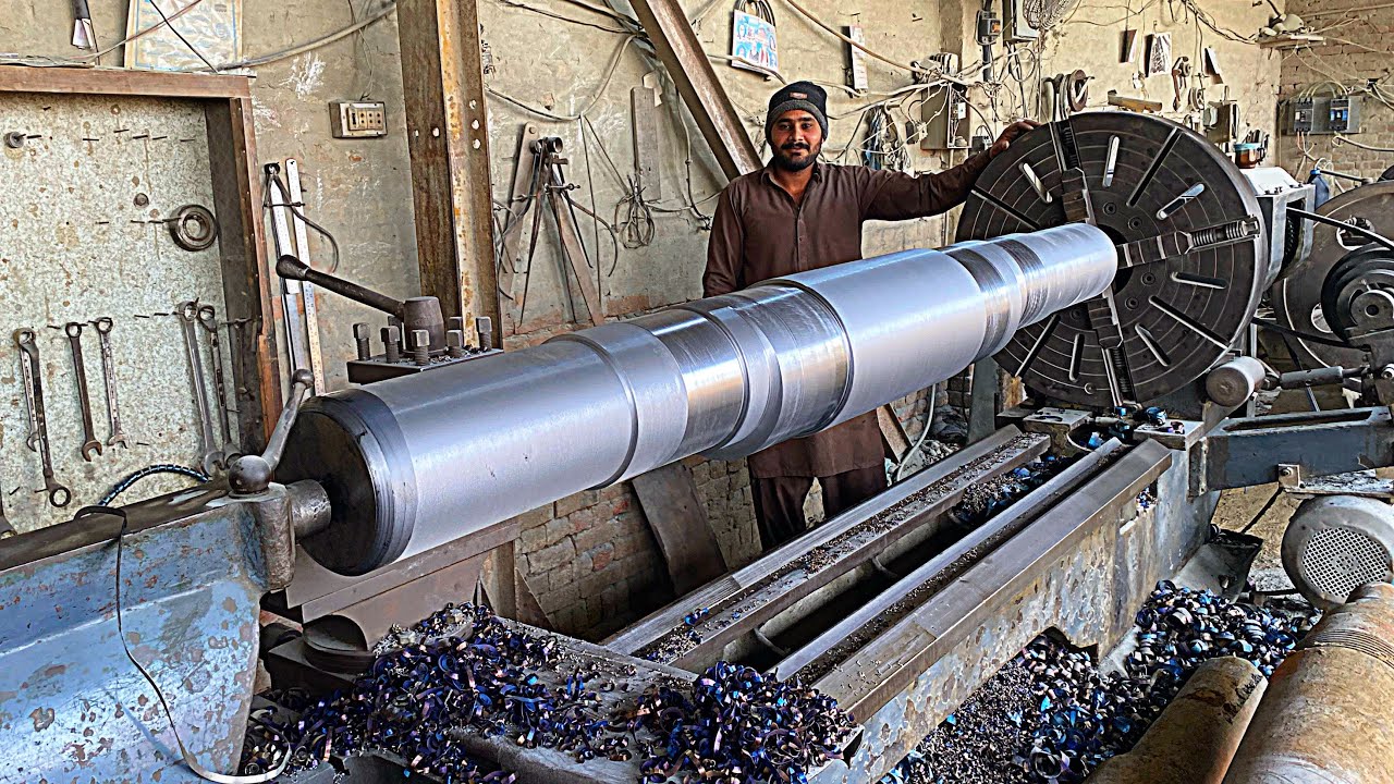 The most interesting Process of Manufacturing shoft of stone crusher on ...