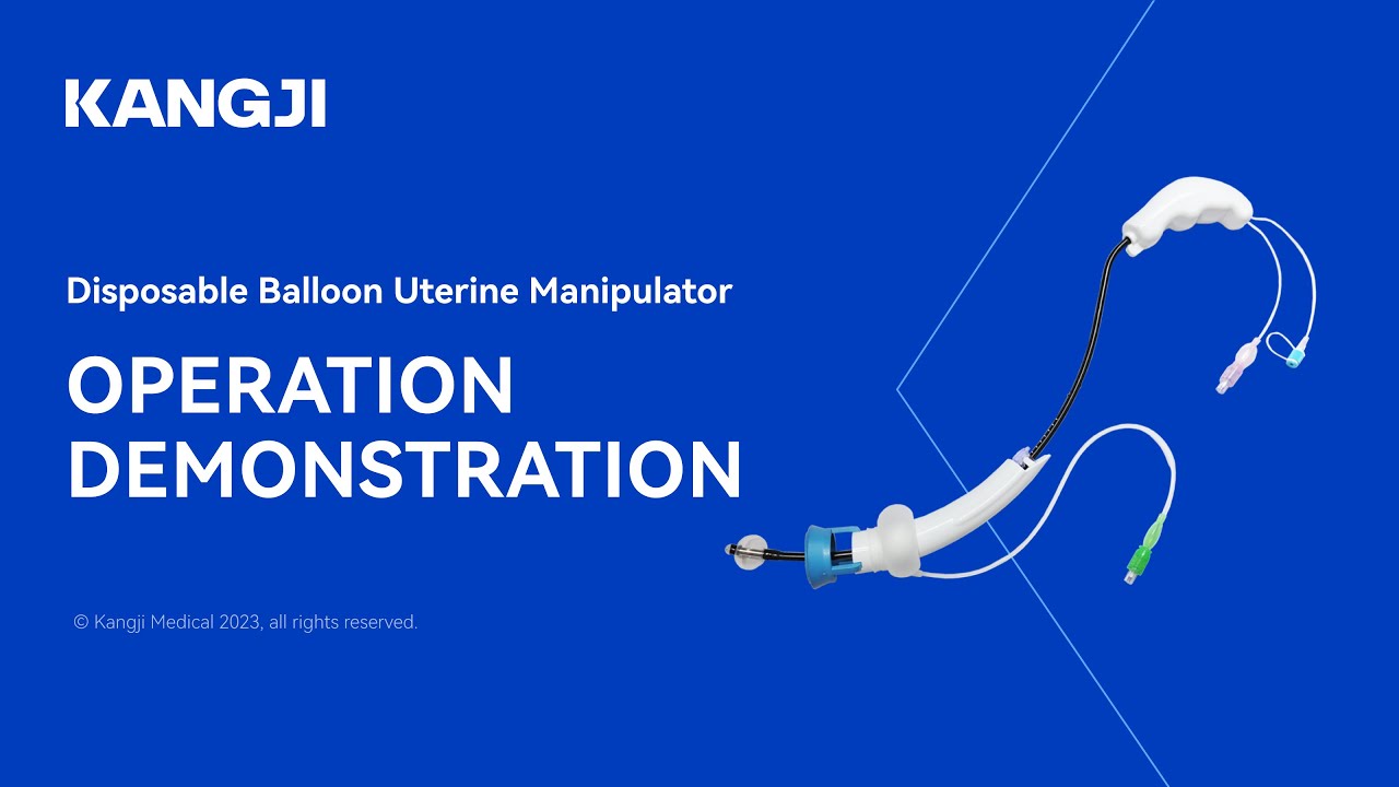 Disposable Balloon Uterine Manipulator Operation Demostration - YouTube