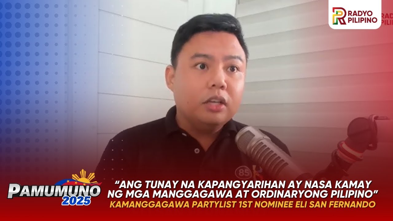 KAMANGGAGAWA PARTYLIST | PAMUMUNO 2025 - YouTube