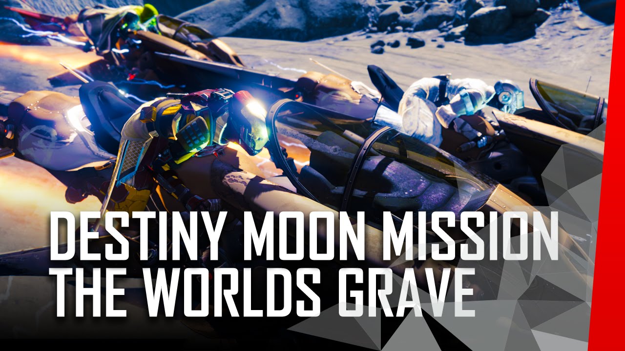 Destiny: Moon gameplay - The world's grave - YouTube
