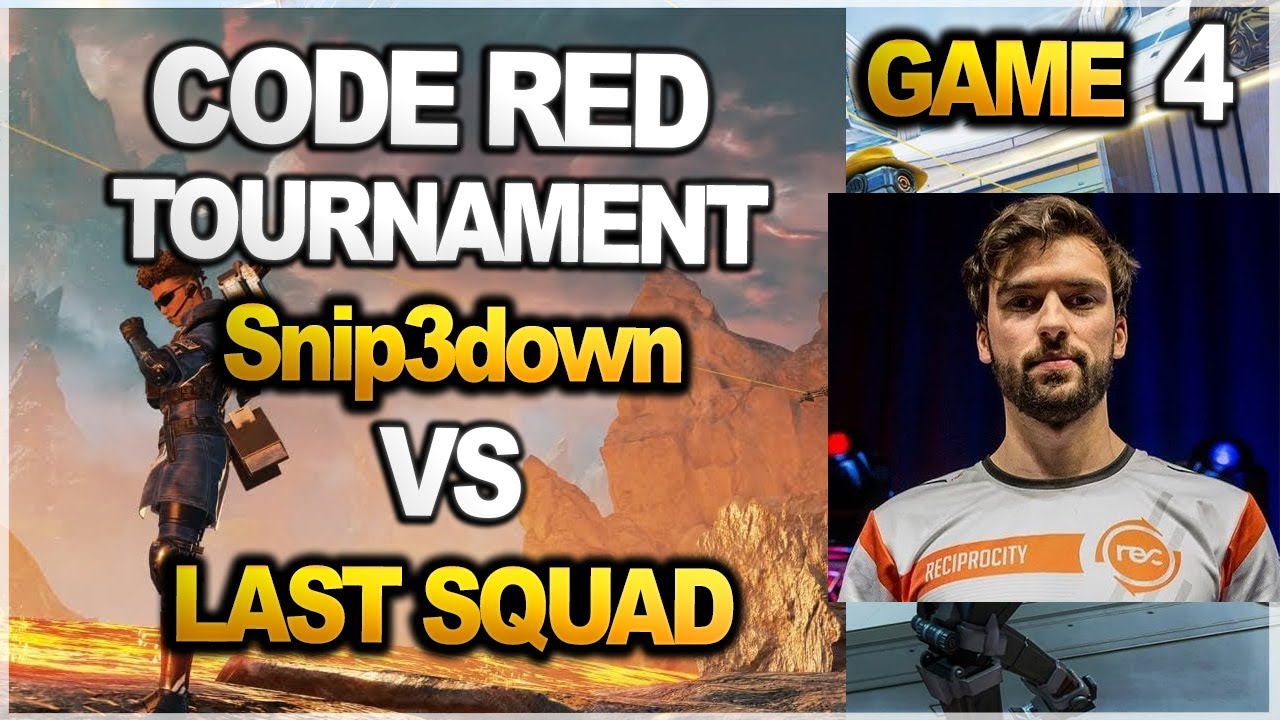 TSM Snip3down vs LAST SQUAD ( 1 VS 3 ) $10,000 Code Red Tournament ...