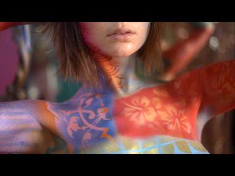 Patchwork Misfit Body Painting (artistic nudity/documentary)