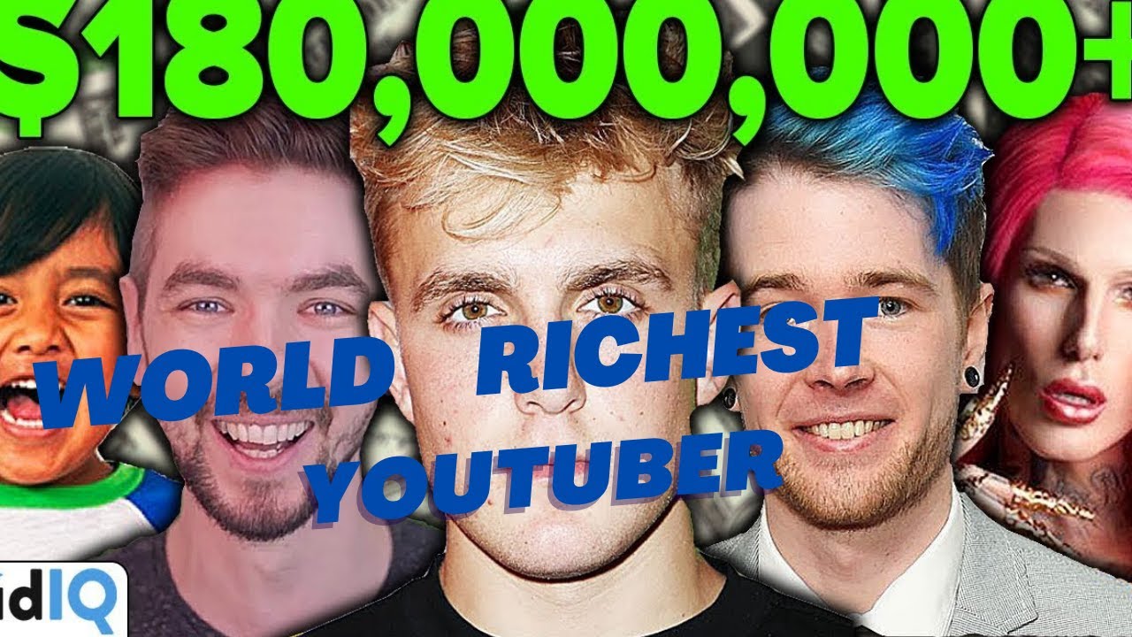 Most Richest Youtuber In the World | Youtuber - YouTube