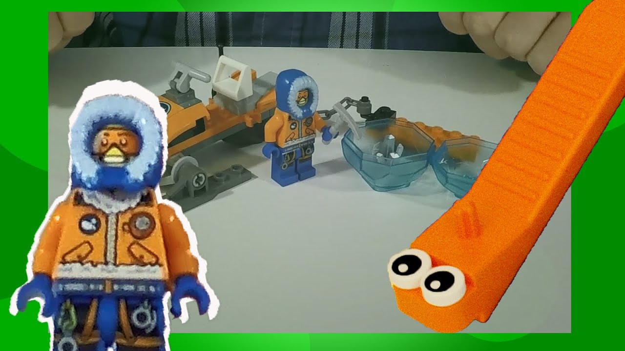 Lego City Arctic Snowmobile| 60032 from 2014 | Lego Set Showcase #15 ...