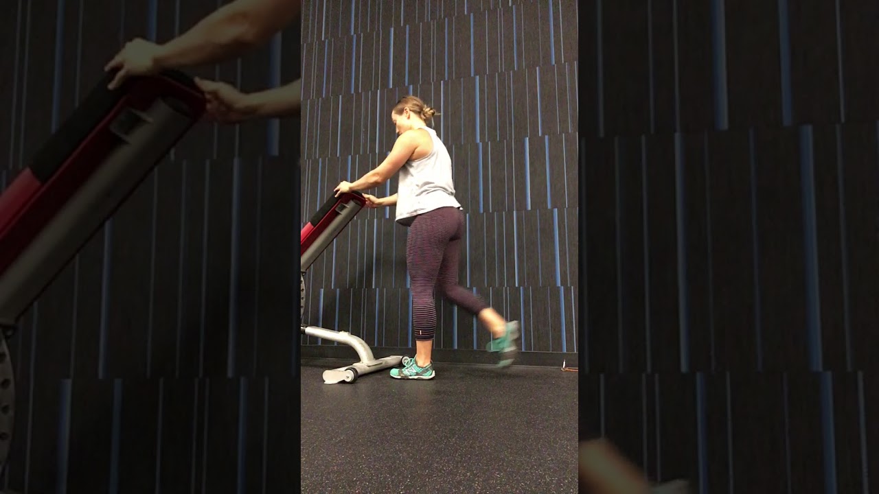 Supported Reverse Lunge - YouTube