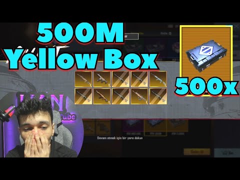 500x YELLOW BOX 🤯🤯 | METRO ROYALE CH29 