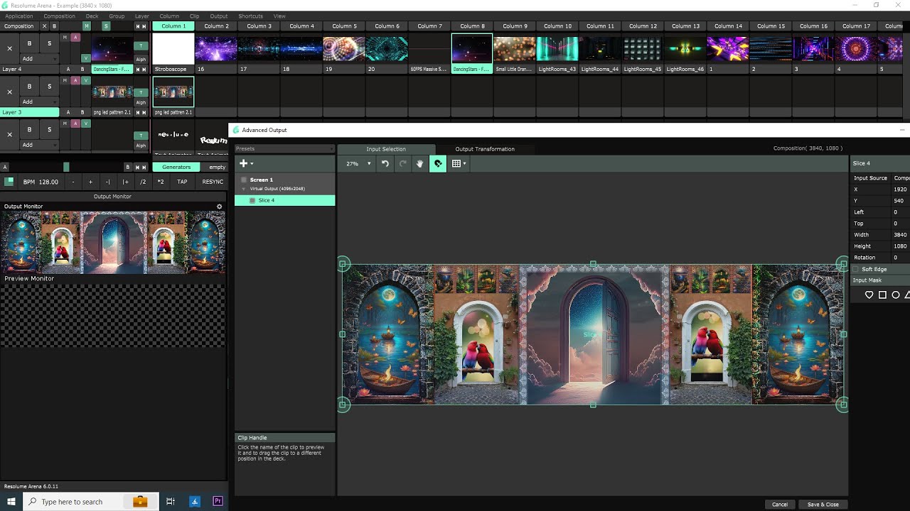 How to make 3d Led design in Photoshop and Resolume Arena - YouTube