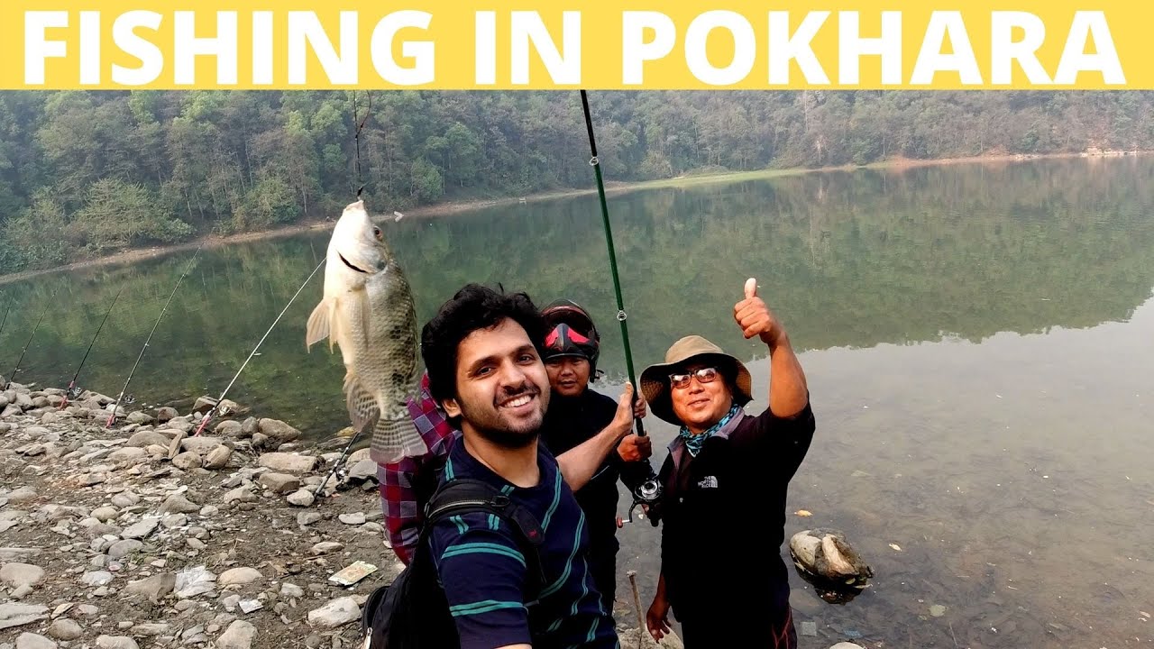 Pokhara me Fishing | Nepal Pokhara 2021 vlog - YouTube